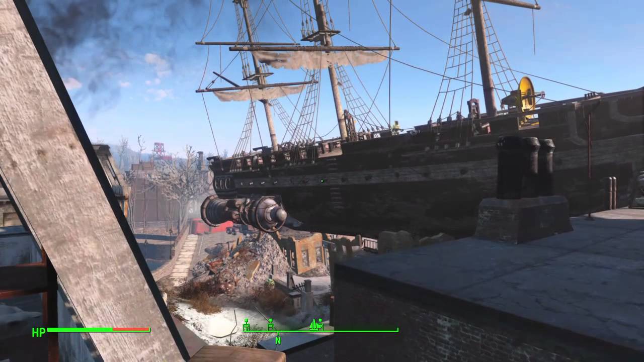 Fallout 4: USS Constitution - YouTube