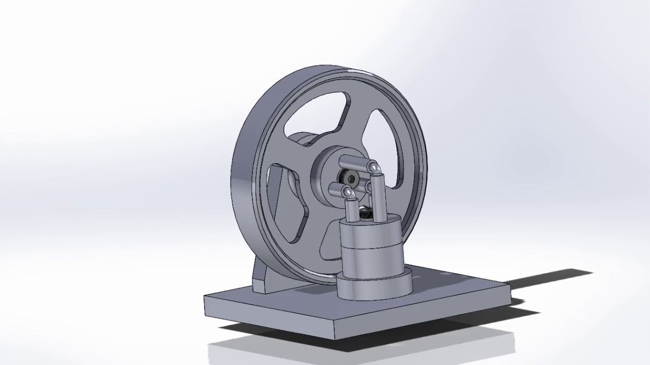 Elbow Steam Engine - YouTube