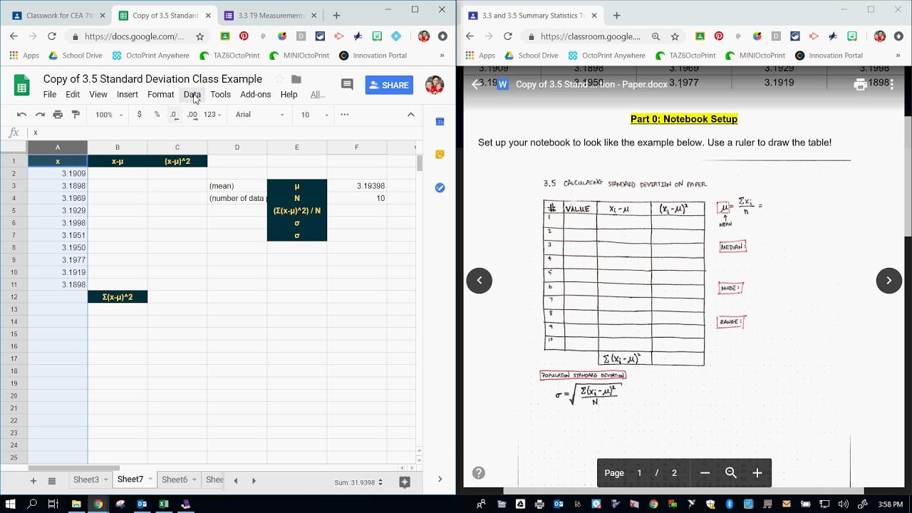 IED 3.5 Google Sheets Demo - YouTube