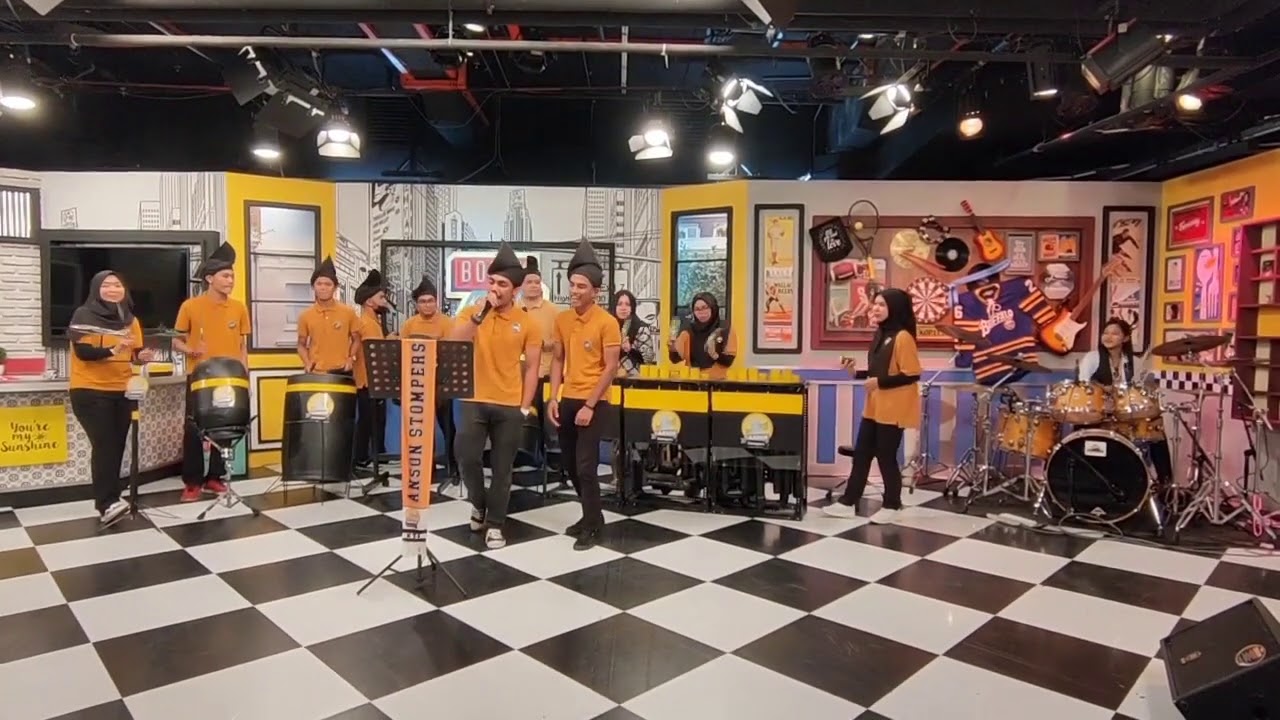 GERHANA - The Anson Stompers feat Amira Drummer - YouTube