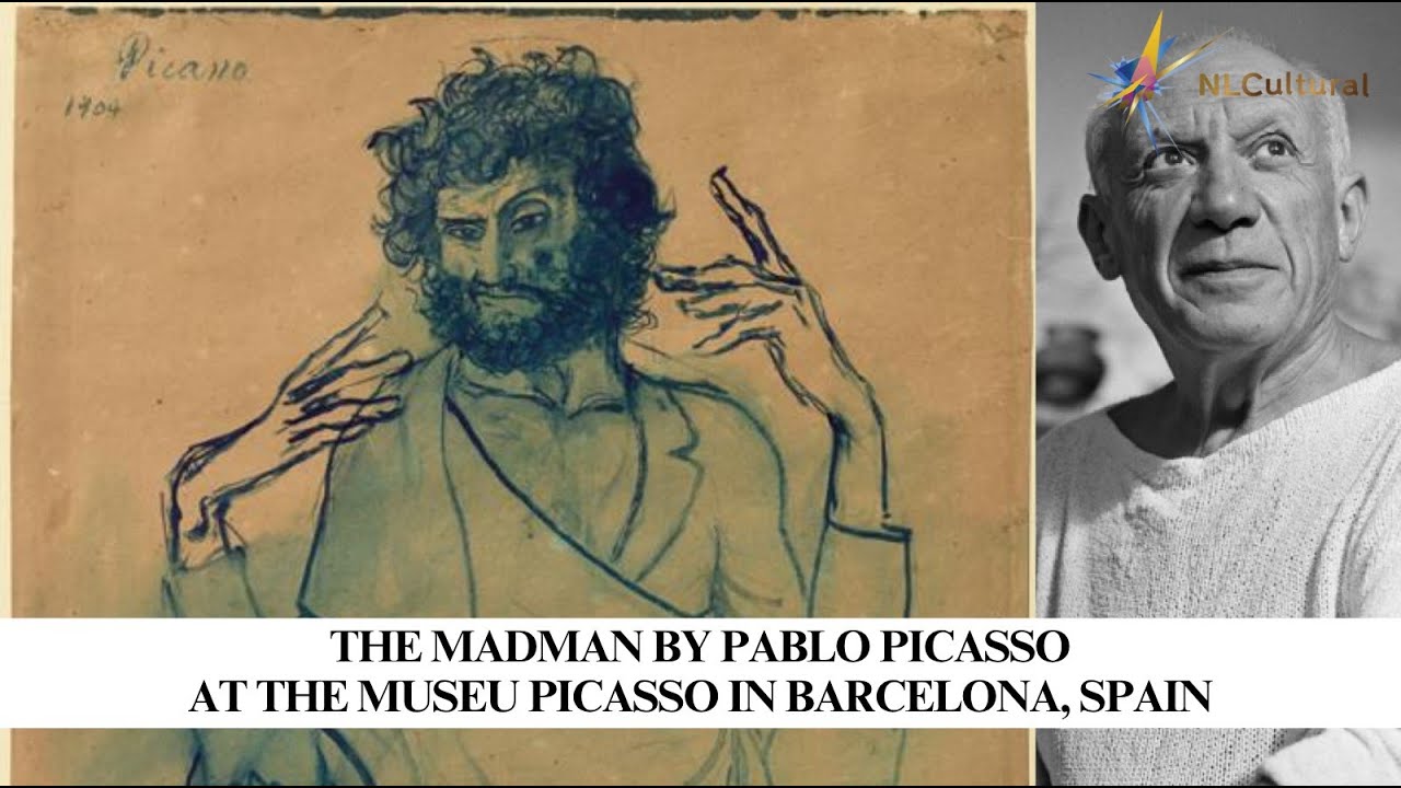 The Madman by Pablo Picasso at The Museu Picasso in Barcelona, Spain ...