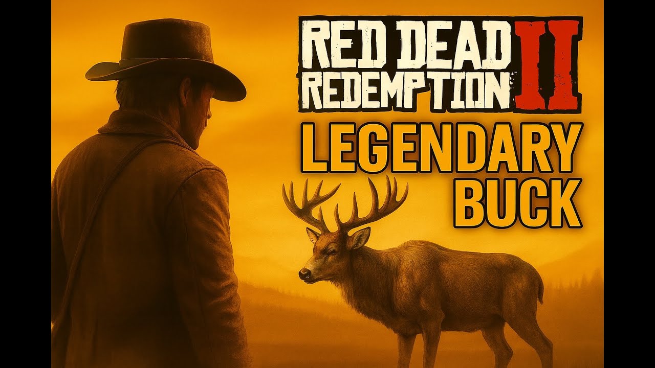 RDR2 - Hunting the Legendary Buck - YouTube
