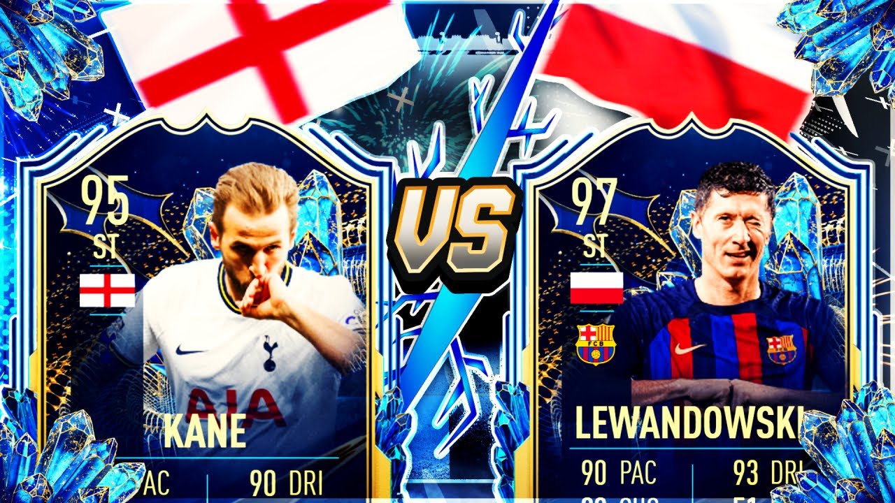 FIFA 23 - DUEL KANE TOTS VS LEWANDOWSKI TOTS ! QUI EST LE MEILLEUR ...