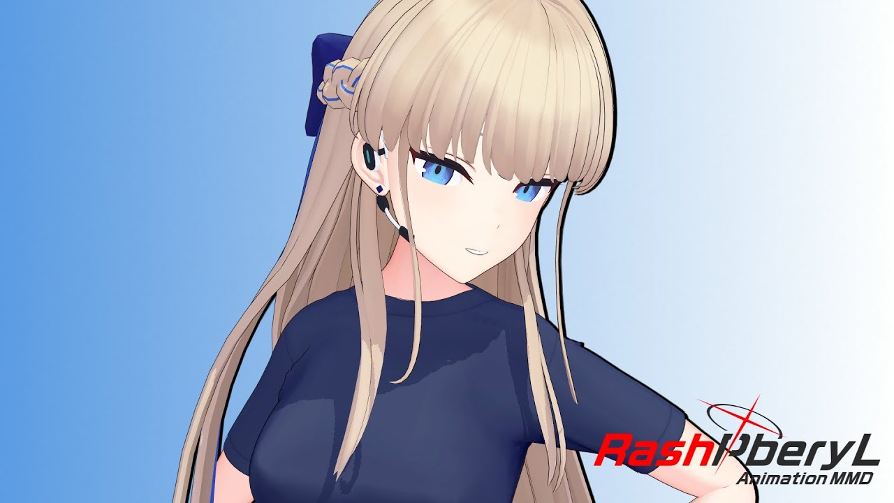 Blue Archive Toki MMD ["Wait"] - YouTube