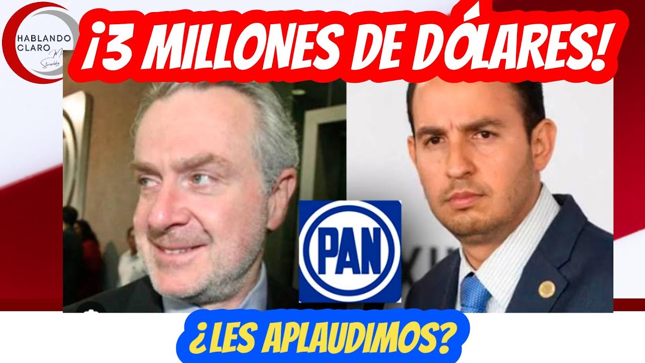 🦂¡3 MILLONES DE DÓLARES!🦂 a Santiago Creel y Marko Cortés - YouTube