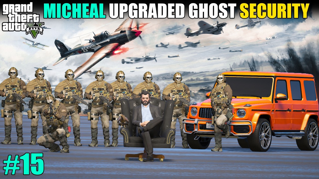 MICHAEL NEW UPGRADED GHOST SECURITY | GTA V GAMEPLAY #15 - YouTube