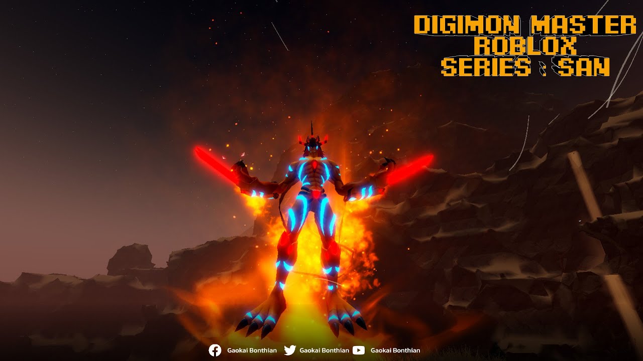 ROBLOX 】【 DIGIMON MASTER 】【 SERIES : SAN】#26 GUIDE AGUMON KIZUNA - YouTube