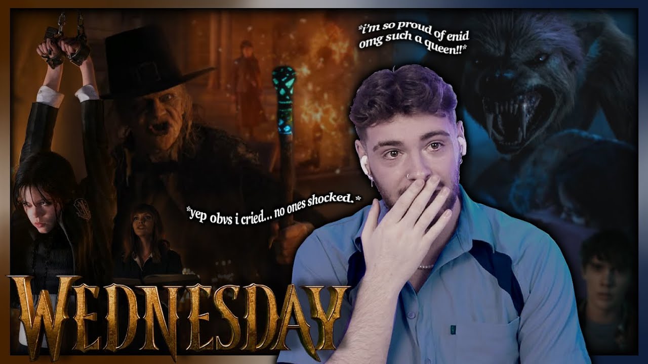 denial. anger. and TEARS... ~ Wednesday Finale Reaction ~ *episode 8 ...