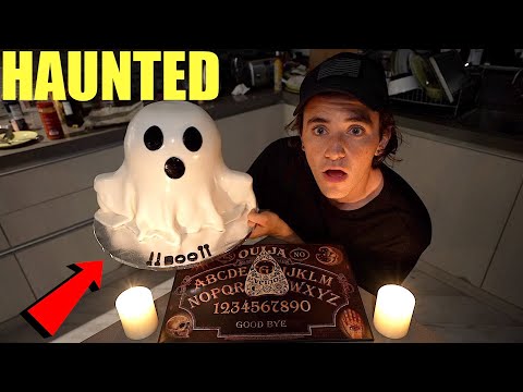 If you see this Haunted Ghost Cake, DO NOT Eat it... Throw it away FAST!! (We summoned a Demon)