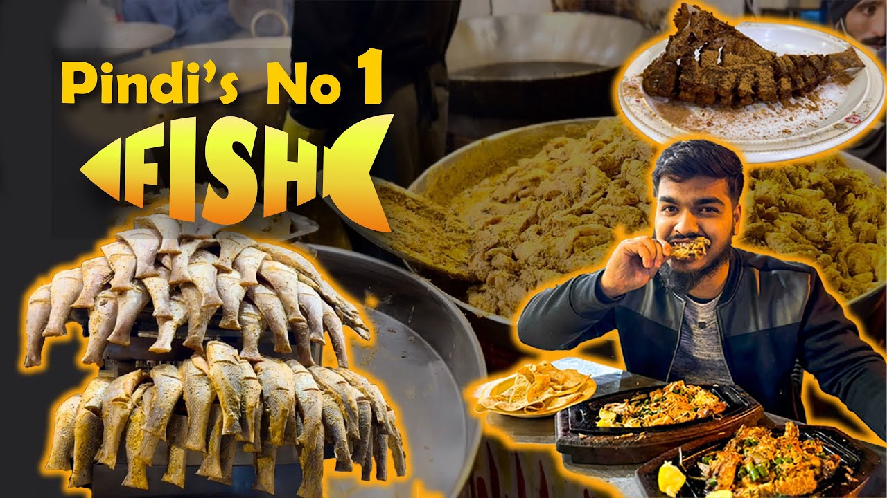 Rawalpindi ka BEST FISH POINT !! | FAMOUS fish , TAWA chicken, Desi ...