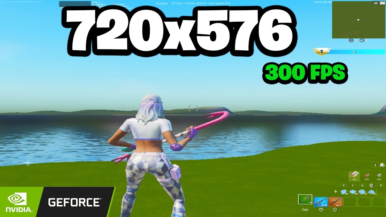 Best Stretched Resolution in Fortnite Chapter 3 Season 3 for Low End PC ...