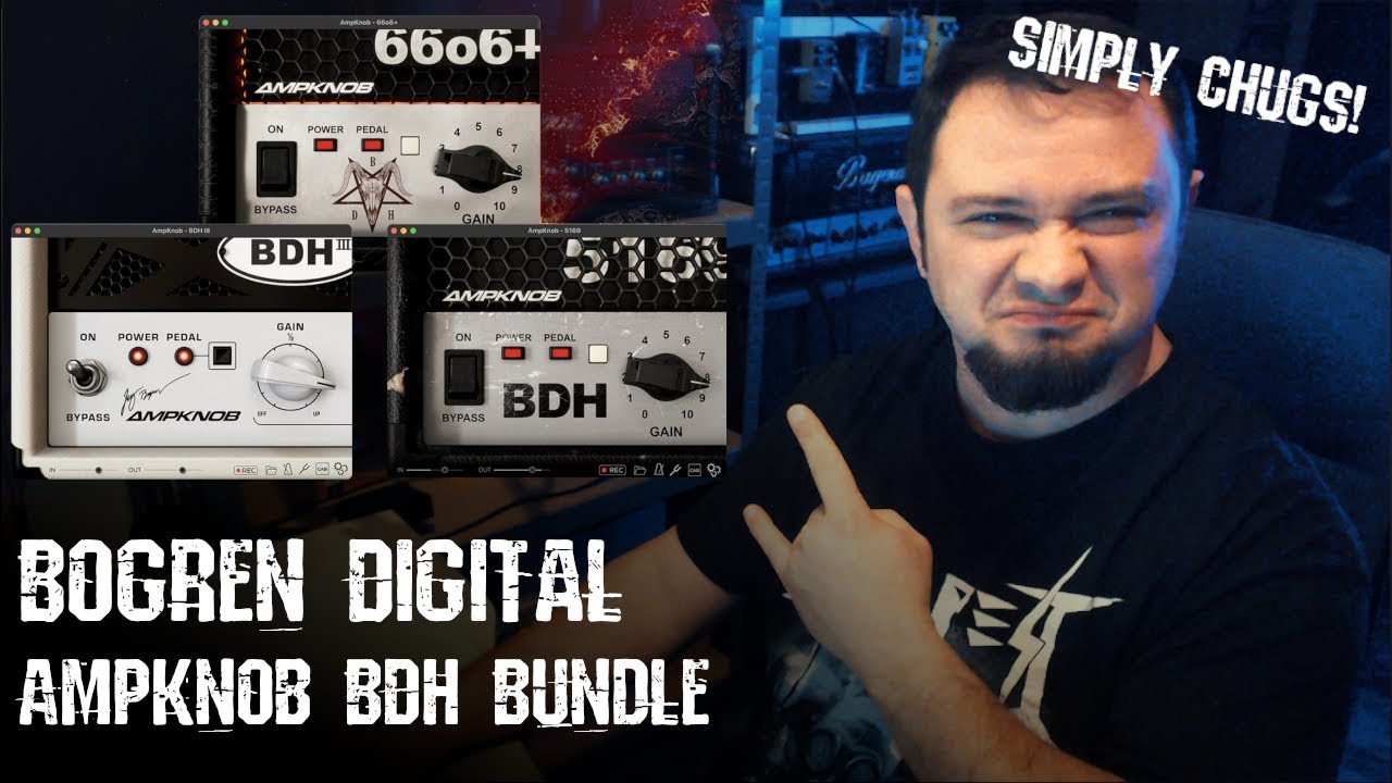 BOGREN DIGITAL - AMPKNOB BDH Bundle || Simple, yet brutally effective ...