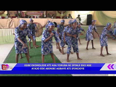 EGBE AKOMOLEDE ATI ASA YORUBA NI IPINLE EKO NSE AYAJO EDE ABINIBI ...