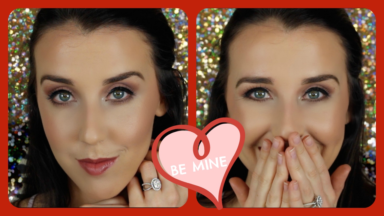 Fun & Flirty Valentine's Day Makeup Tutorial | Hannah Denton - YouTube