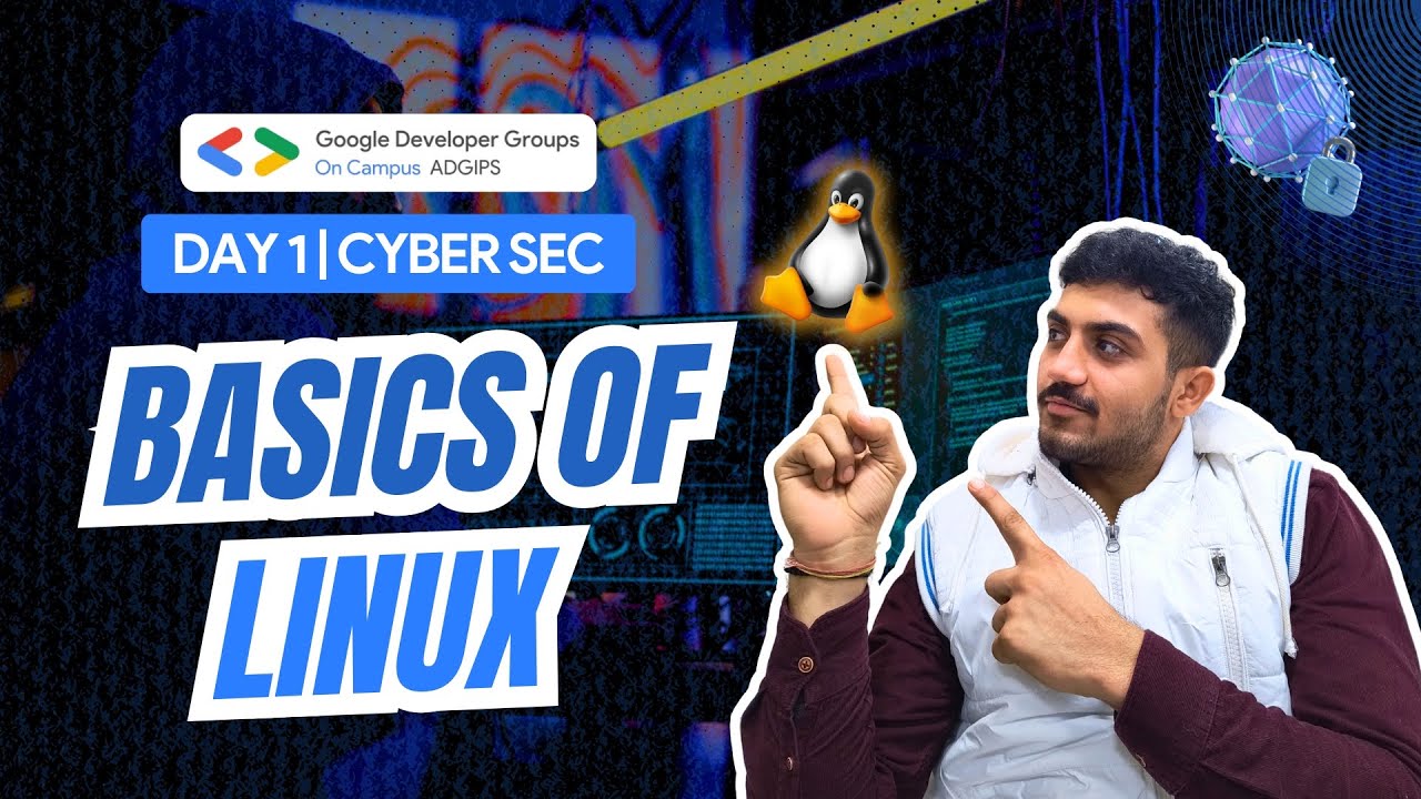 CYBERSECURITY SESSION- DAY1 (GDGC TECH WINTER BREAK ) - YouTube