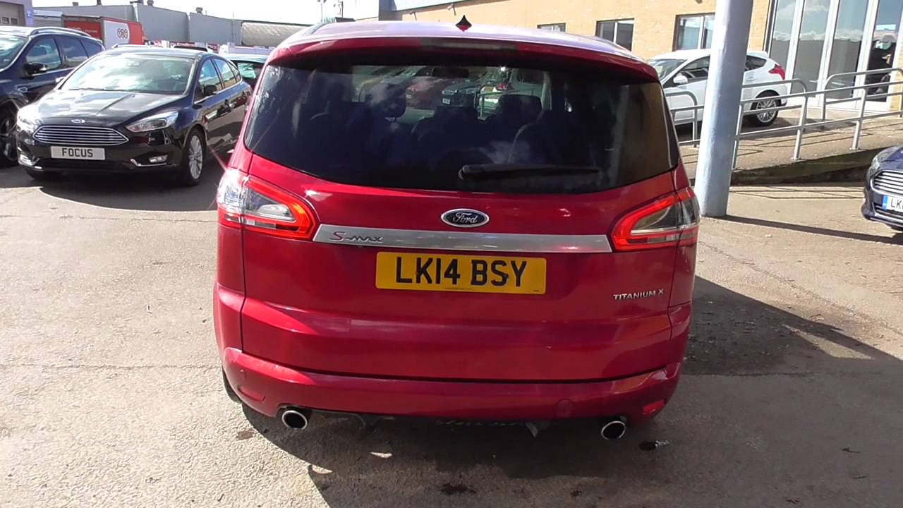 Ford S-Max Titanium X Sport 2.2TDCI 200PS 6Spd Man U23498 - YouTube