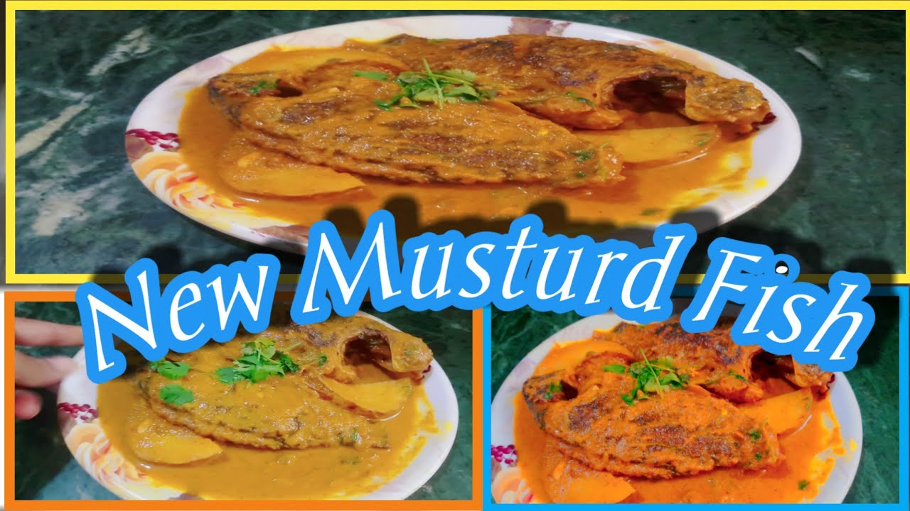 How to make bengali mustard fish curry/Mustard fish curry/Tilapia fish ...