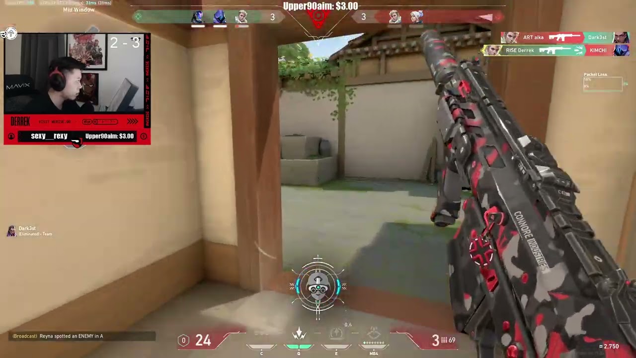 New 100T valorant player Derrek - YouTube