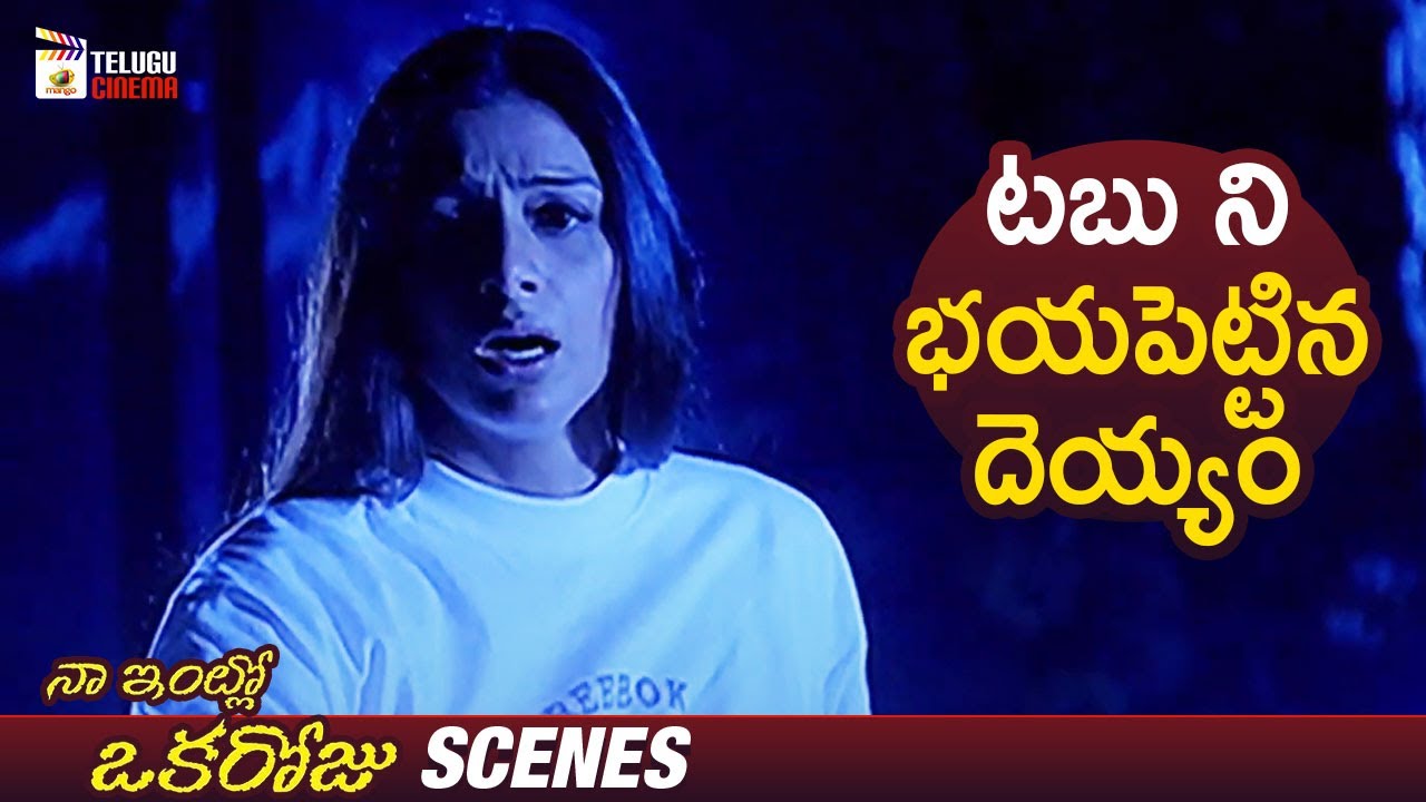 Ghost Scares Tabu | Naa Intlo Oka Roju Romantic Telugu Movie | Hansika ...