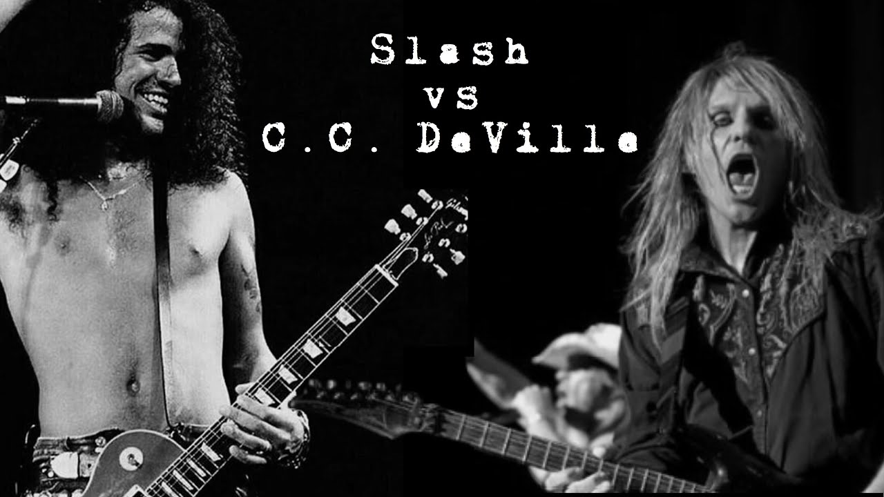 Slash vs C.C. DeVille - YouTube