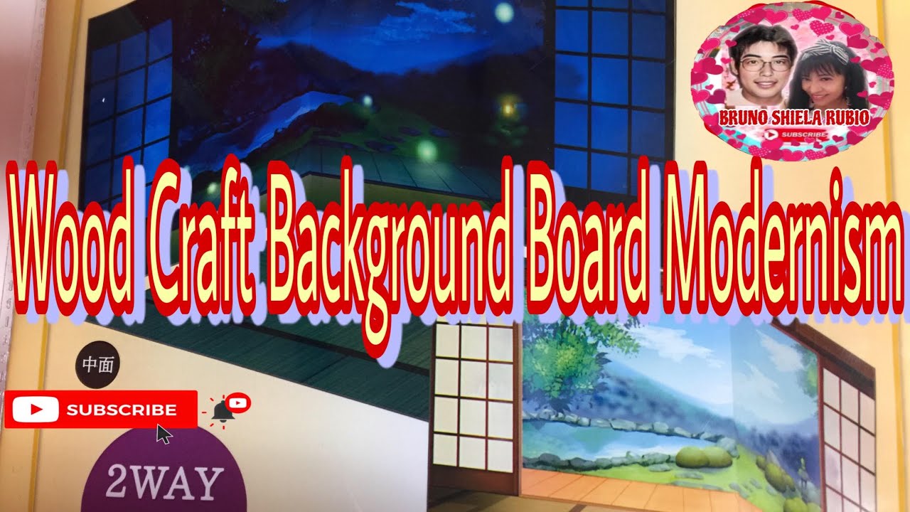 Wood Craft Background Board Modernism - YouTube