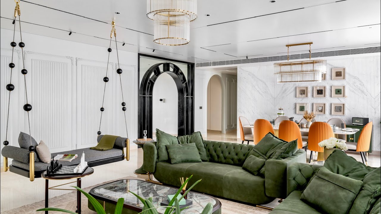 The Black Arch Design By Between Walls Pune #luxuryflat - YouTube
