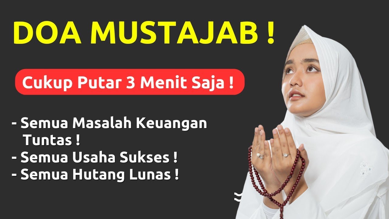 DOA LANCAR USAHA,DOA UANG DATANG SENDIRI MENGALIR TAKTERDUGA DARI ...
