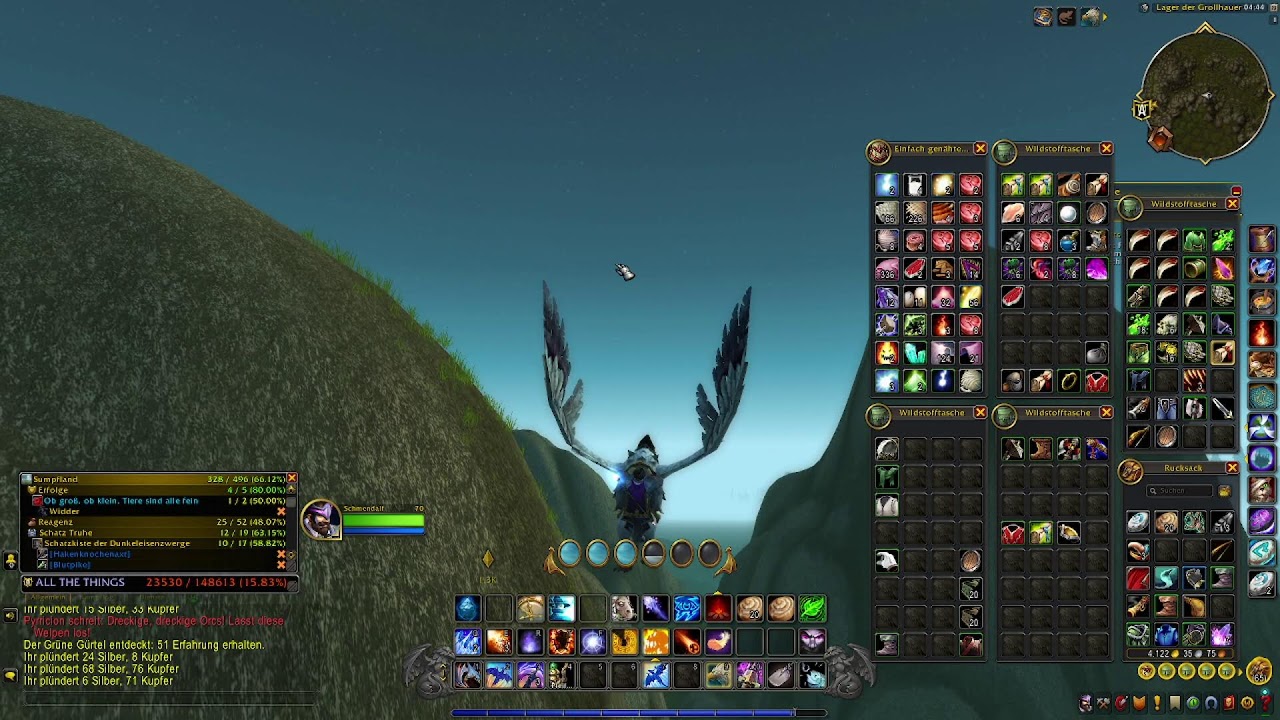 Playing WoW ( Retail ) ( Alliance ) ( Mage ) ( GER ) - YouTube