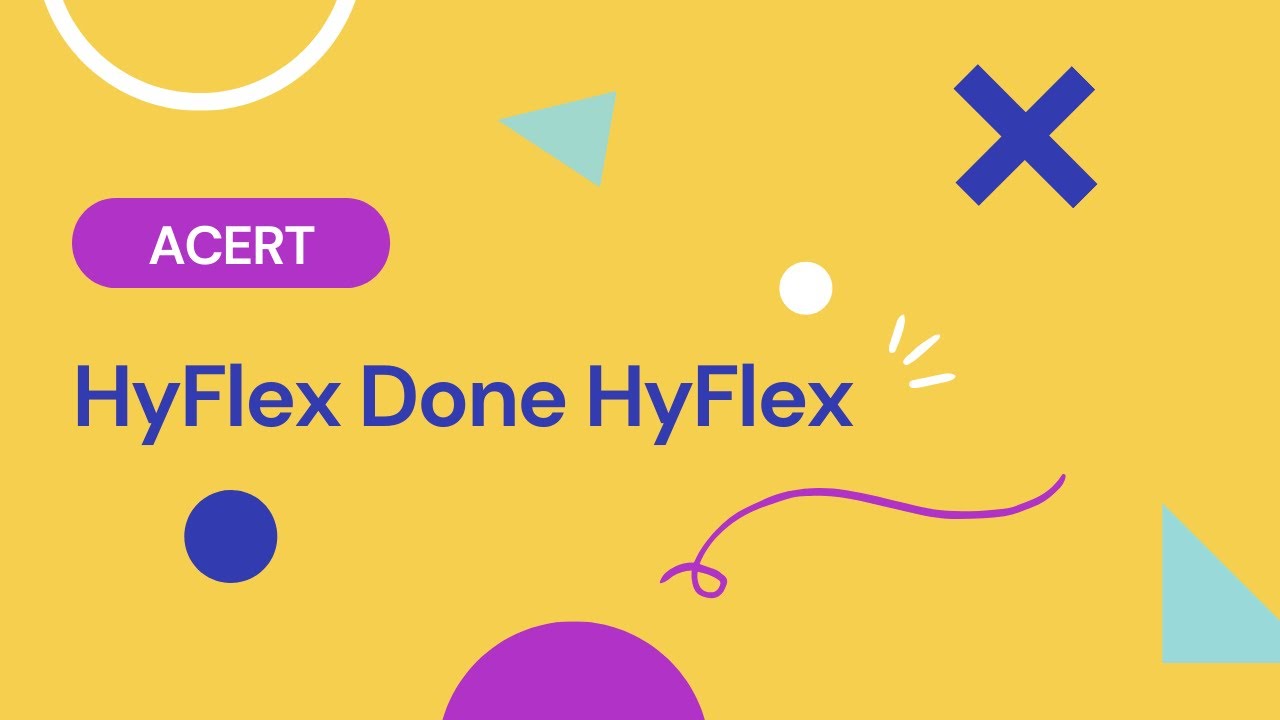 HyFlex Done HyFlex - YouTube