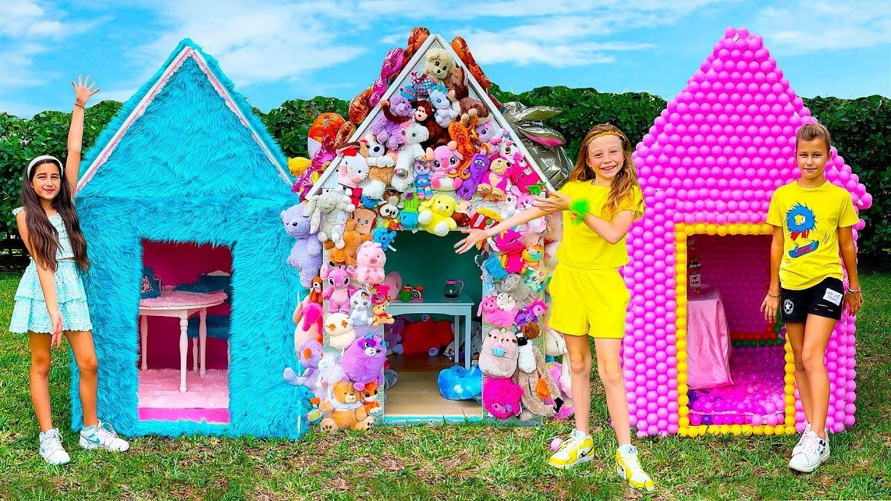 Nastya and her friends decorate playhouses and other adventures of ...
