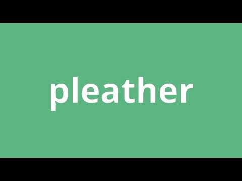 what is the meaning of pleather. - YouTube