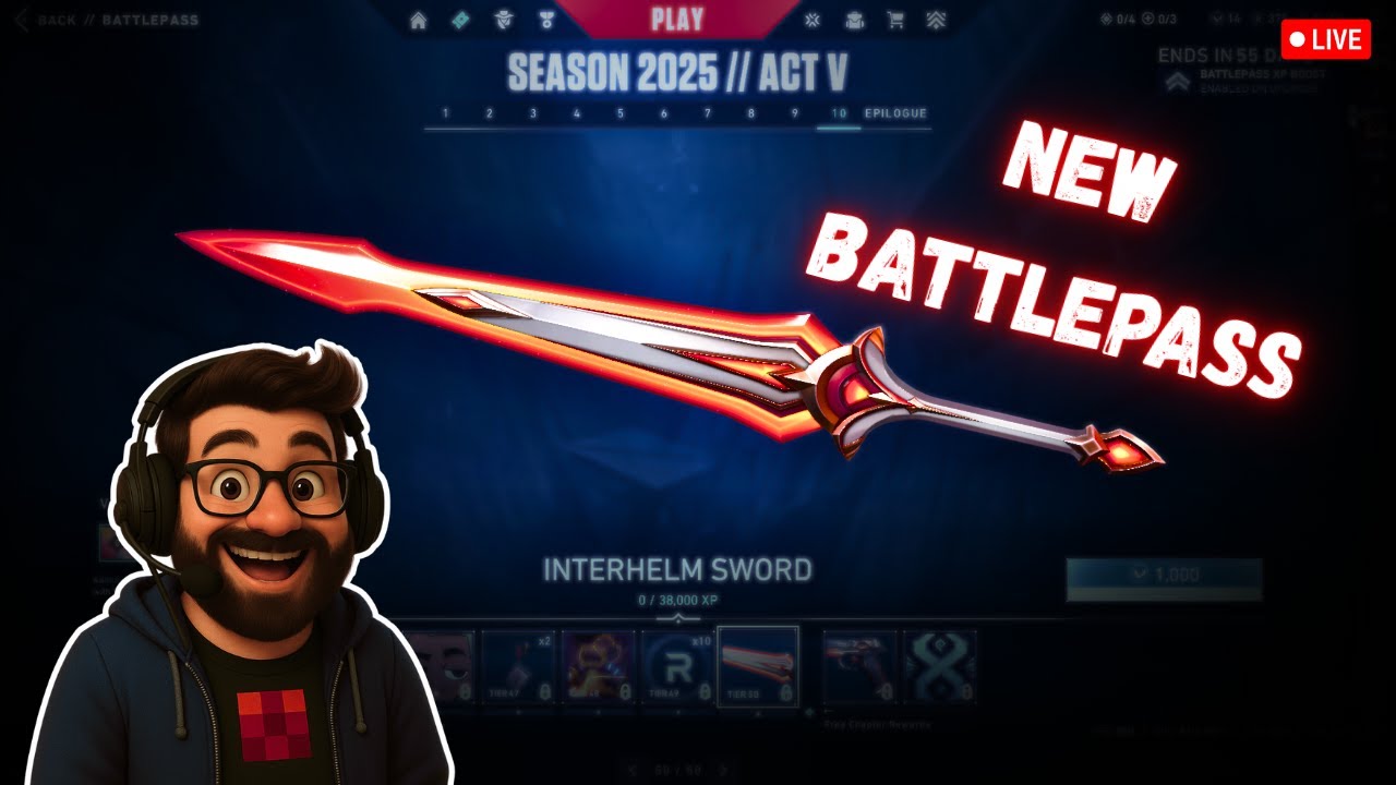 VALORANT Live – Exploring the New BATTLEPASS Rewards & UPDATES Today ...