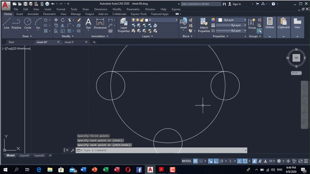 Eng. Mohamed Magdy - CMC 206 - Sec 6 - SHEET 6 CAD - YouTube