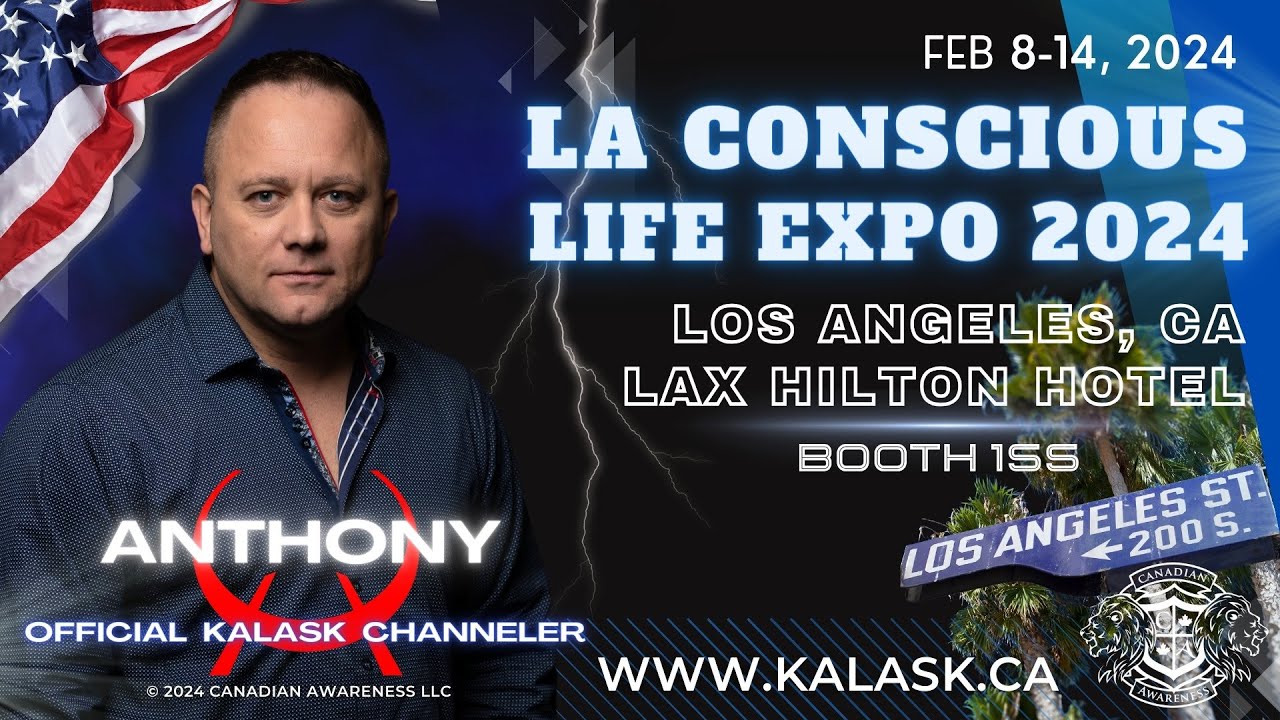 2024 LA Conscious Life Expo with Anthony - Alpha Draconis KALASK ...