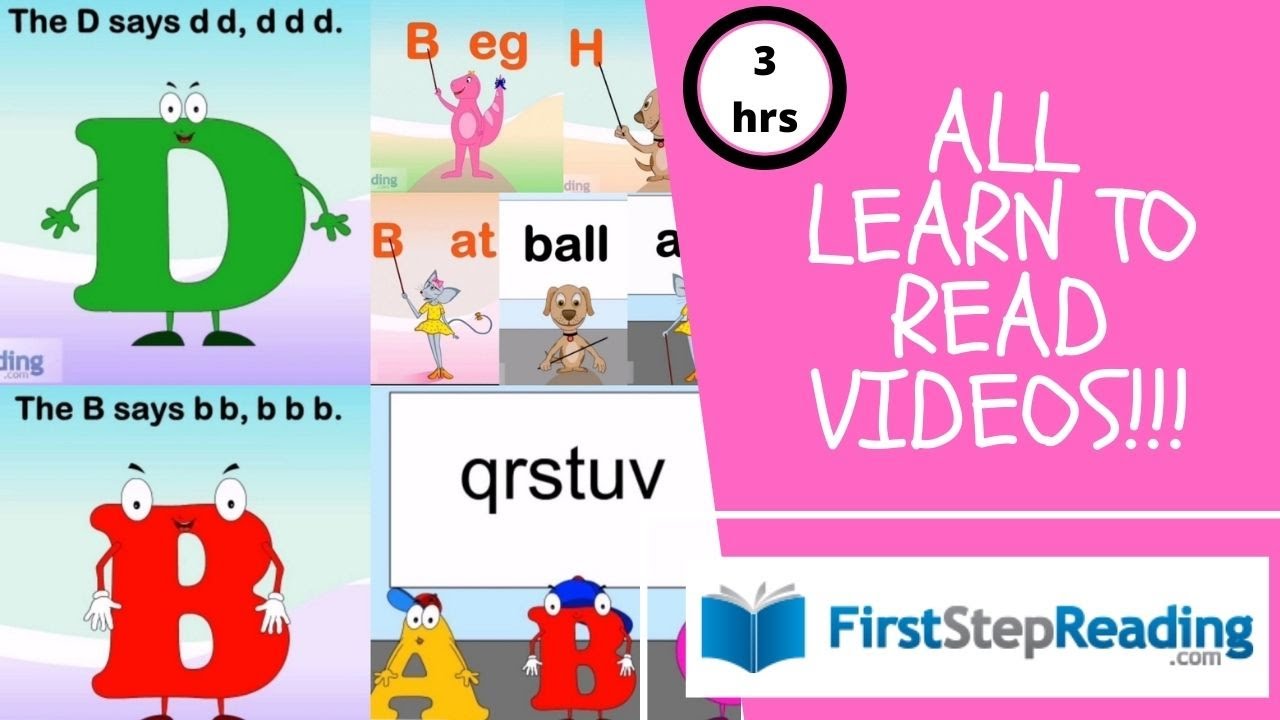 ALL Learn to Read Videos!/Kindergarten/Phonics/Sight Words/Letter ...