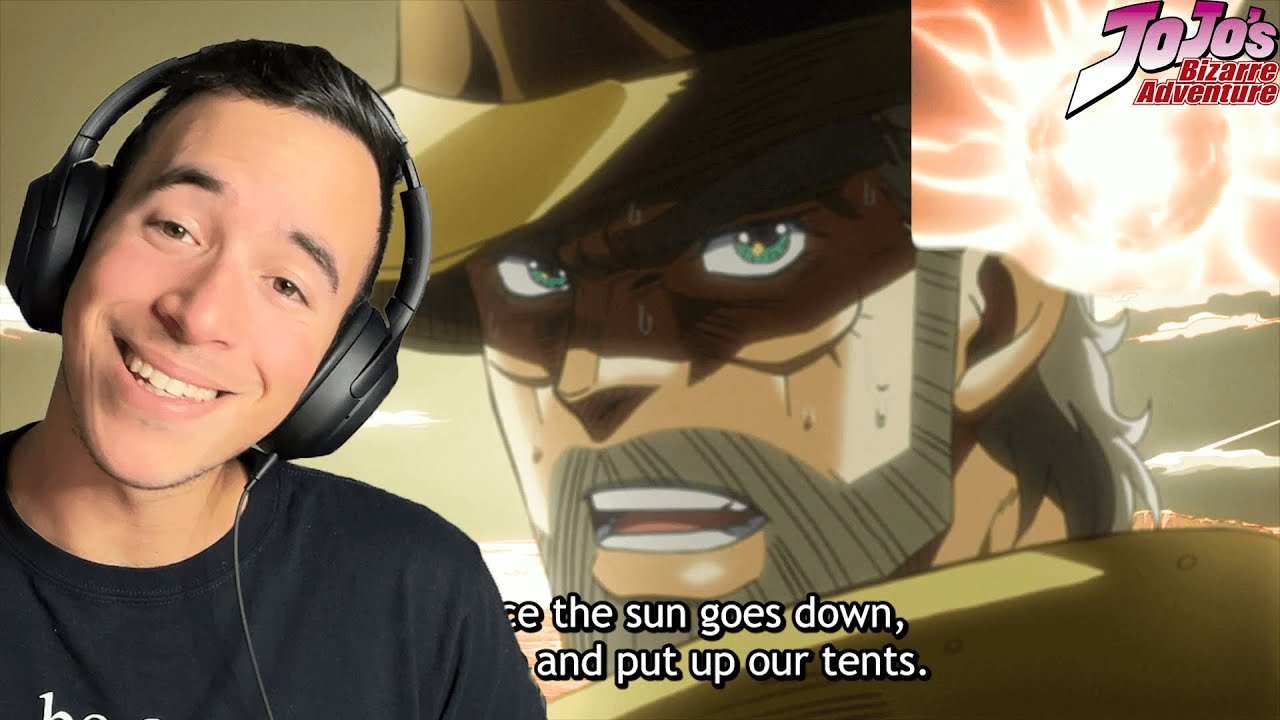 THE SUN STAND | Jojo's Bizarre Adventure Part 3 Episode 18 REACTION ...