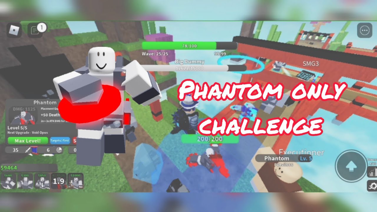 Phantom only challenge in CTD ( Normal mode ) - YouTube
