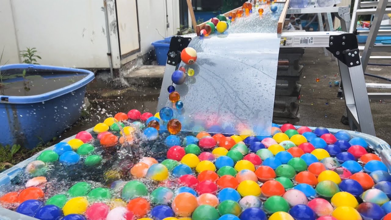 Marble Run Race☆ A fun ball rolling game loved all over the world - YouTube