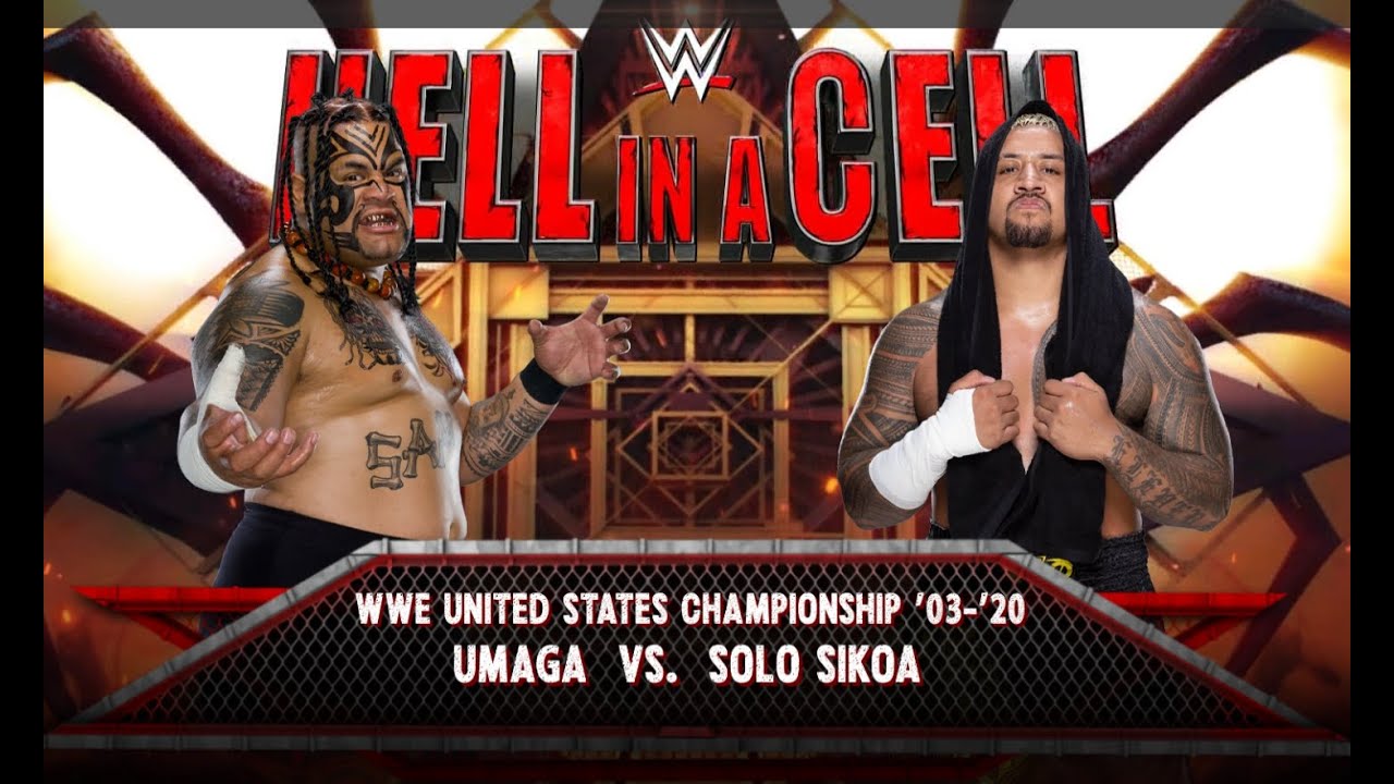 Wwe 2k23 Umaga vs Solo title matchup - YouTube