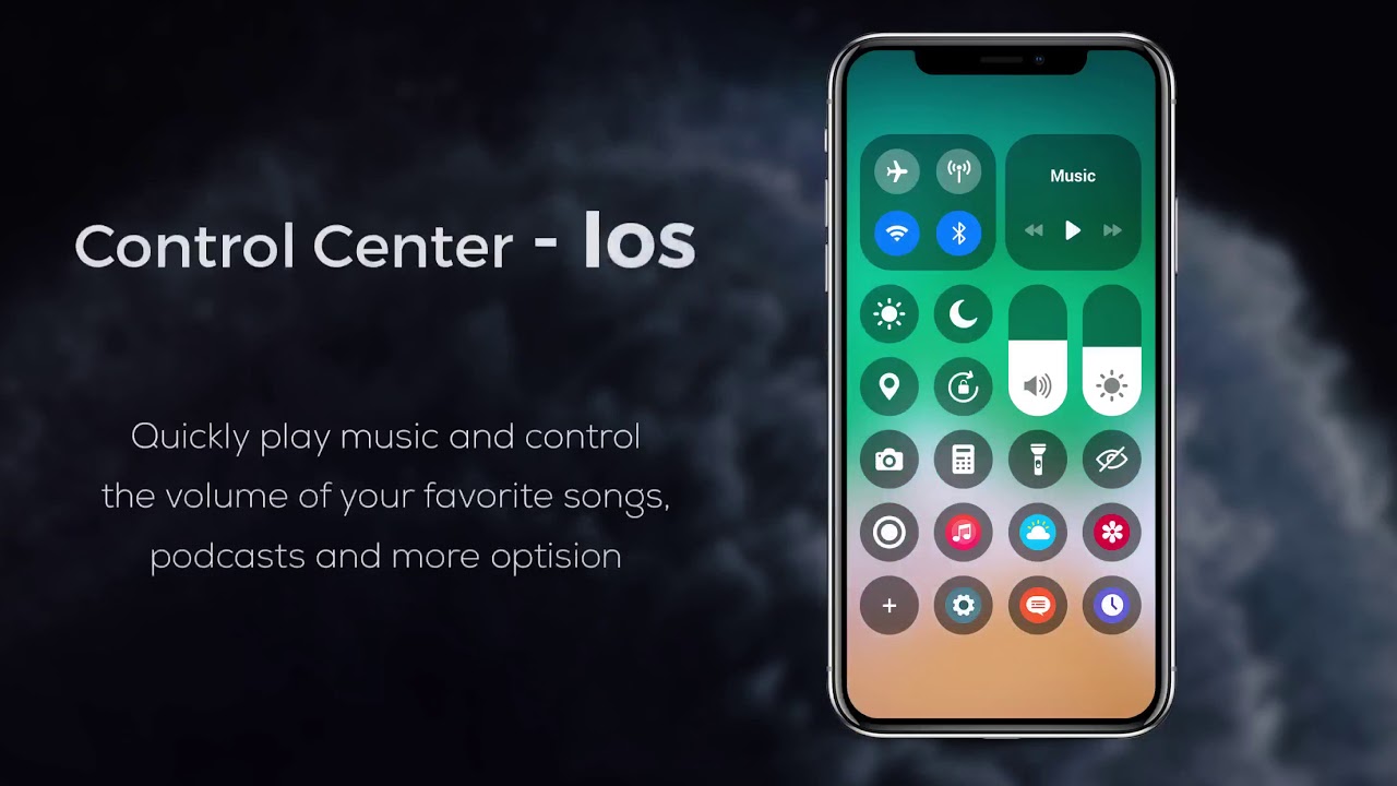 Control Center iOS 13 - Control Center for iPhone - YouTube