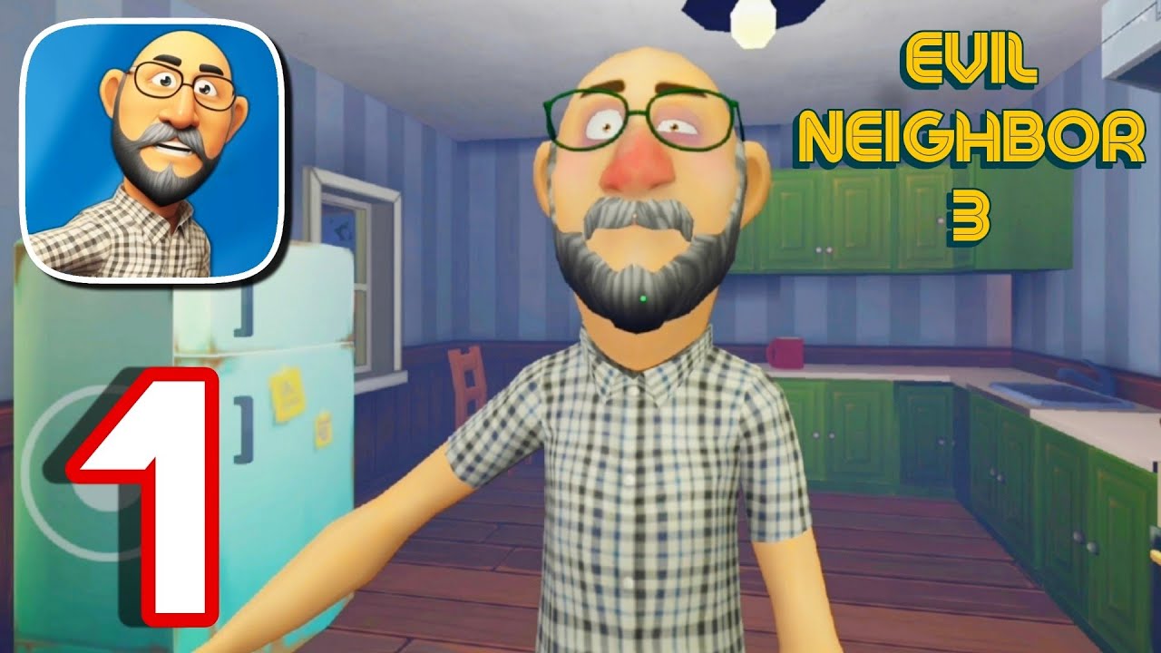 Evil Neighbor 3 Full Gameplay Walkthrough Part 1 : Car Escape - YouTube