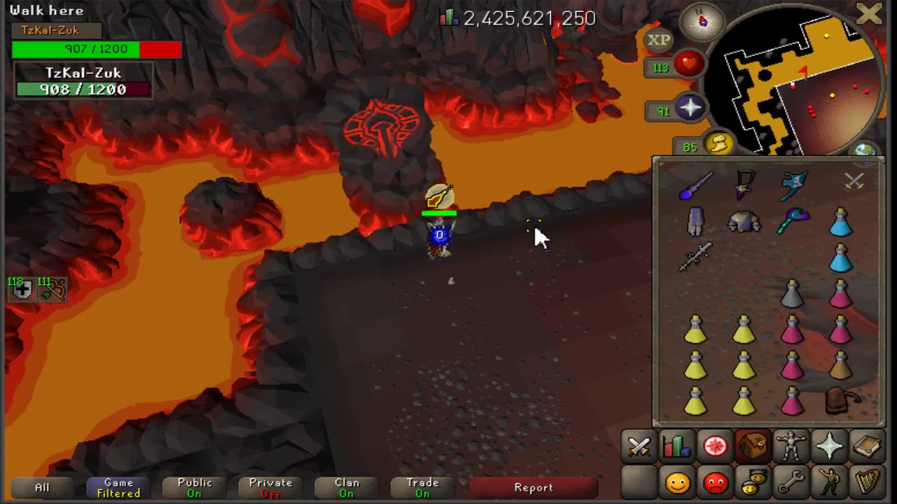 OSRS: Standard 3x Jads + Zuk (On task) - YouTube