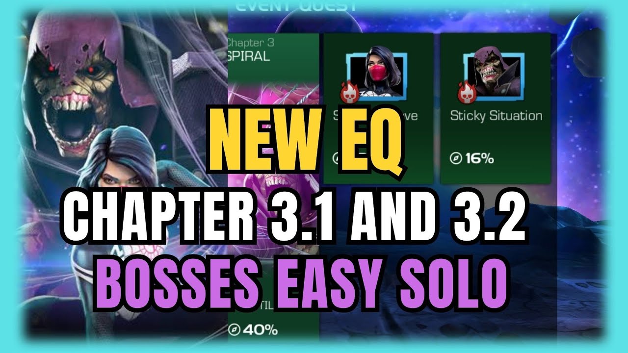 Mcoc | New EQ Silk Boss and and Kindred Boss Easy takedowns | Marvel ...