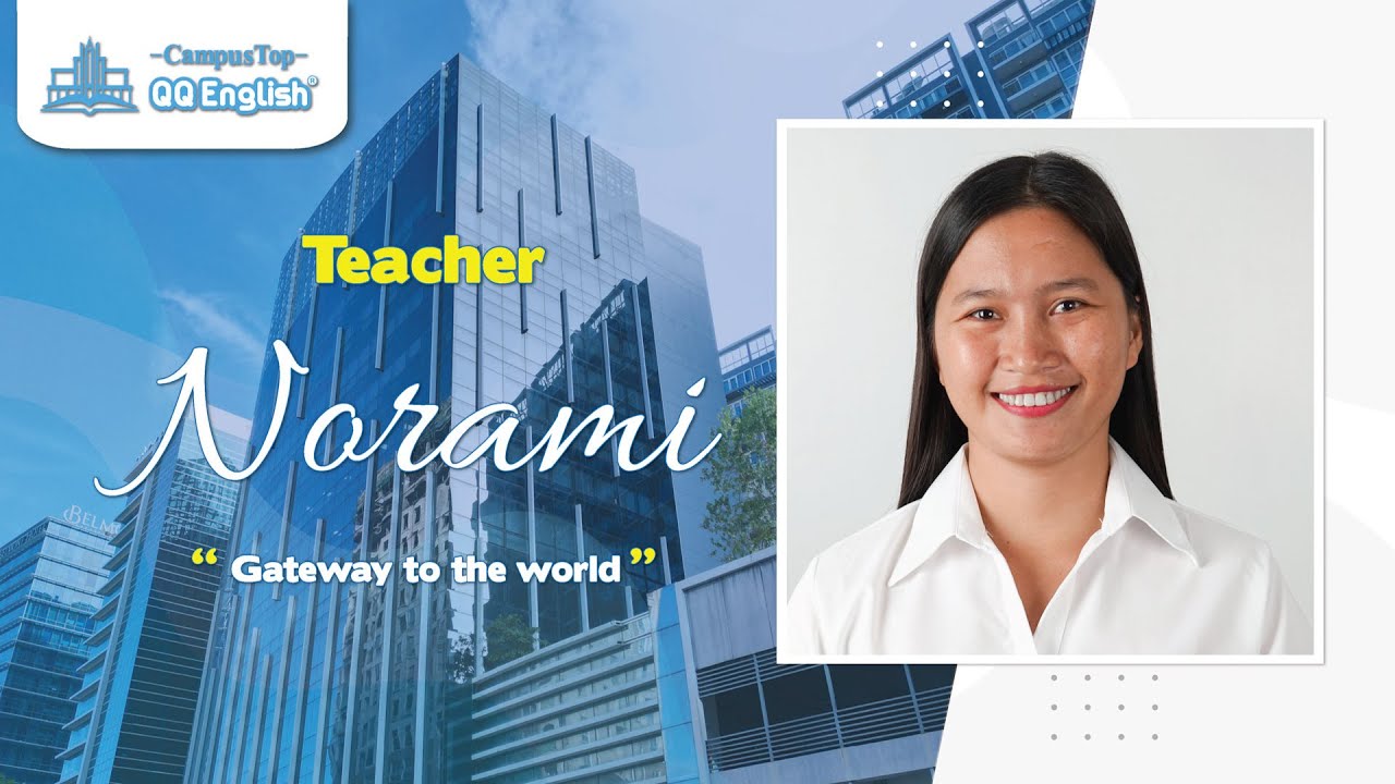 Teacher Norami | QQEnglish - YouTube