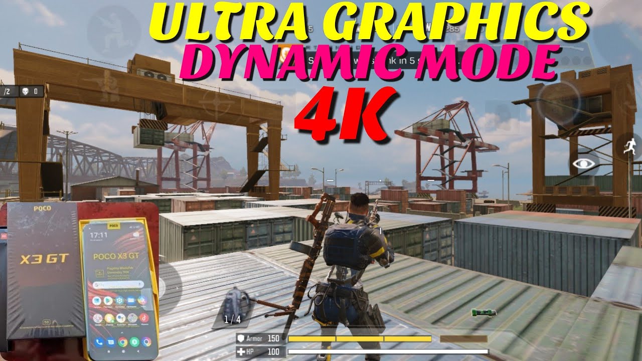 CODM ULTRA GRAPHICS 4K 🔥 POCO X3 GT GAMING TEST REVIEW FPS METER ...