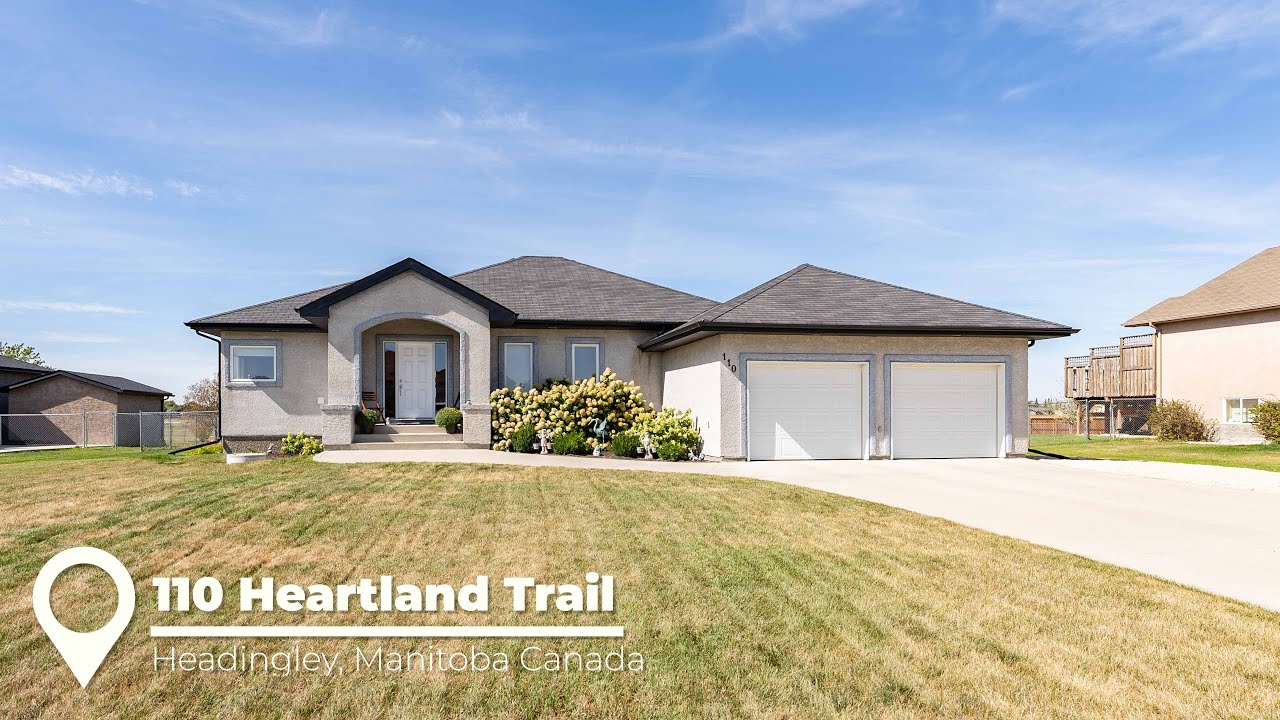 110 Heartland Trail, Headingley Manitoba Canada | Unbranded - YouTube