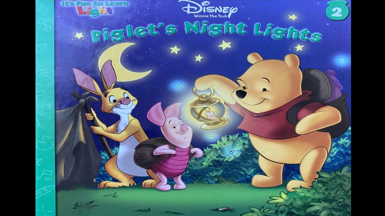 Winnie The Pooh: Piglet's Night Lights - YouTube