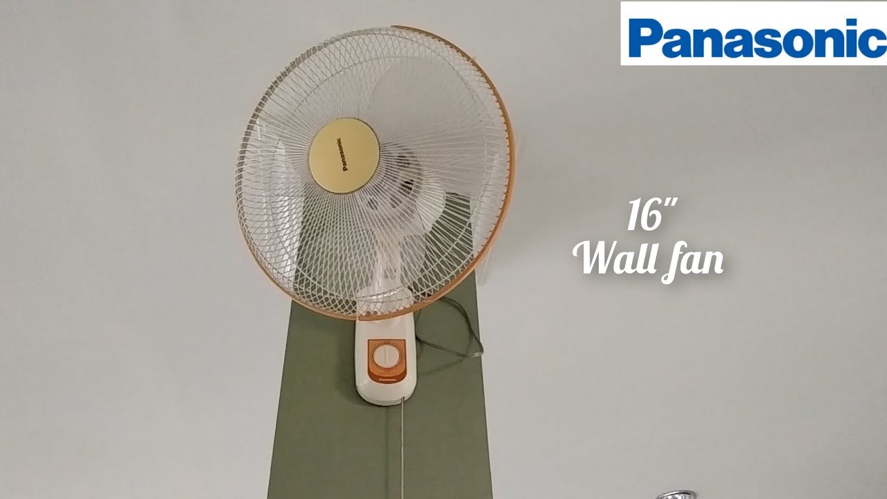 Panasonic wall fan |4 of 4| - YouTube