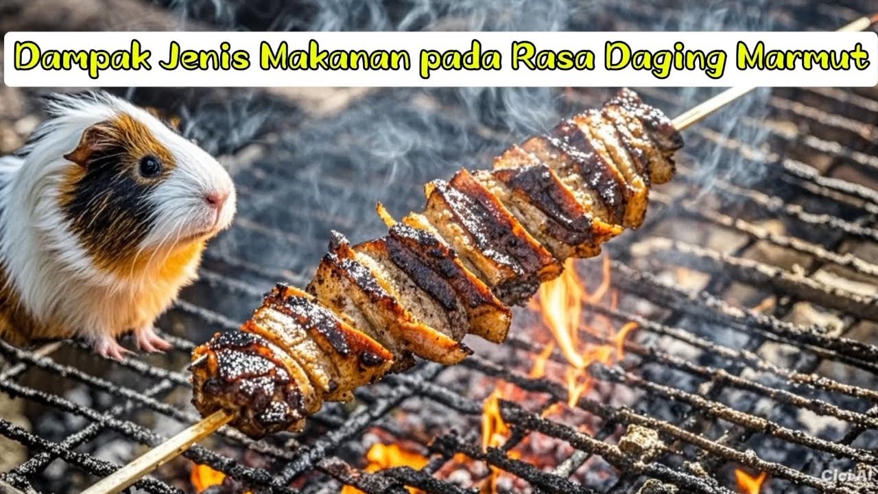 Rasa daging marmut dipengaruhi makanannya lhoo..🍗🍖 - YouTube