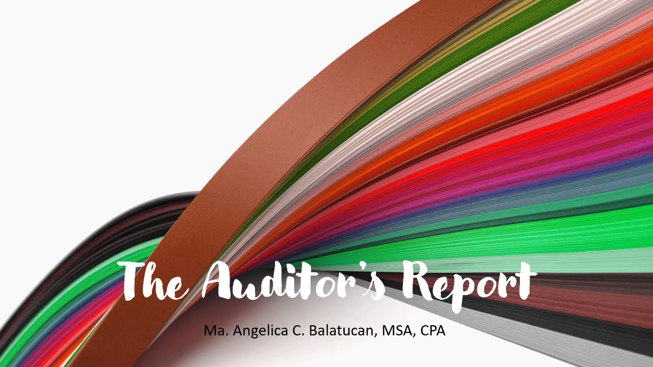 Types Of Audit Opinion YouTube types-of-audit-opinion-youtube